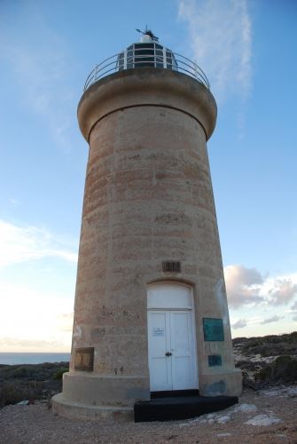 Locations Hub - Dirk Hartong Island - Cape Inscription lighthouse