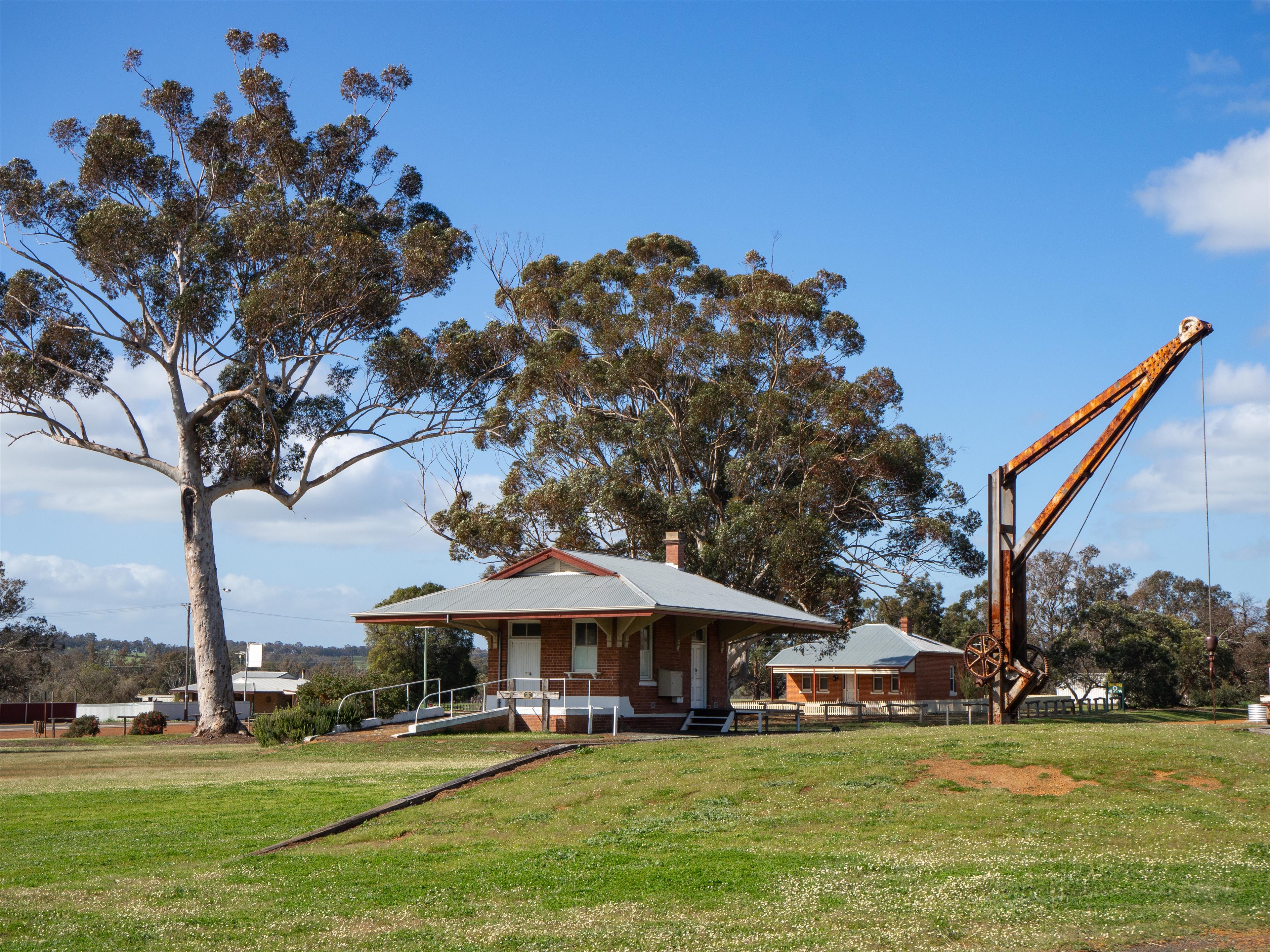 Locations Hub - Darkan - Railway Station and Loading Crane